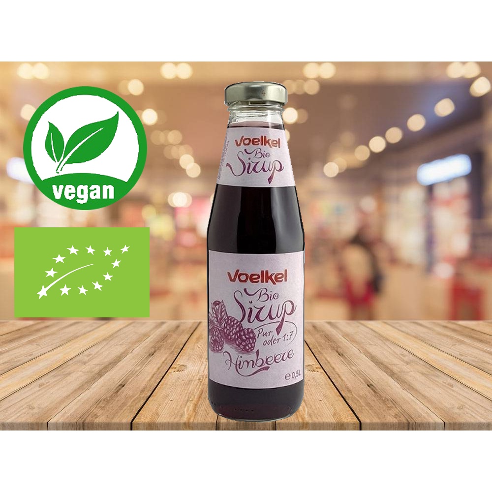 Voelkel Organic Raspberry Syrup - 500ml | Shopee Malaysia