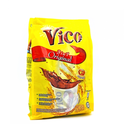 Vico 3 in 1 Original Chocolate Malt Drink 18 x 32g | Shopee Malaysia