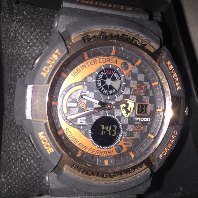 G-SHOCK Ferrari | Shopee Malaysia