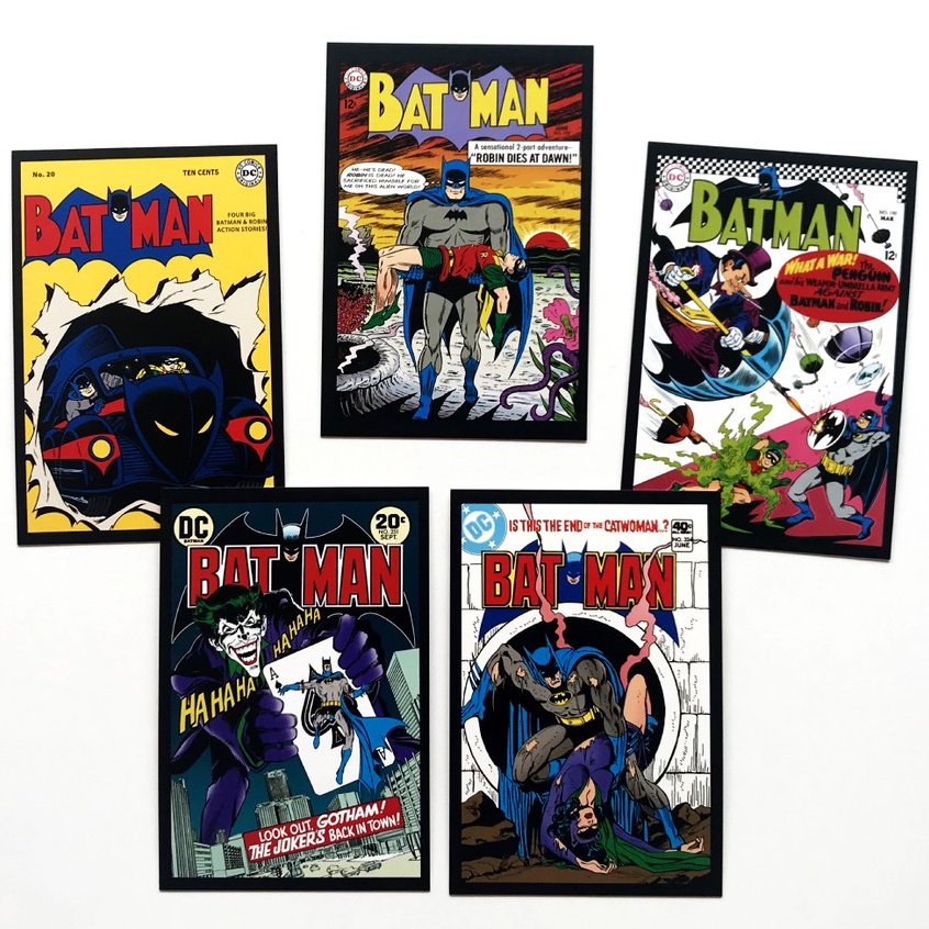Batman Postcard - Set C025 (5 pcs) | Shopee Malaysia