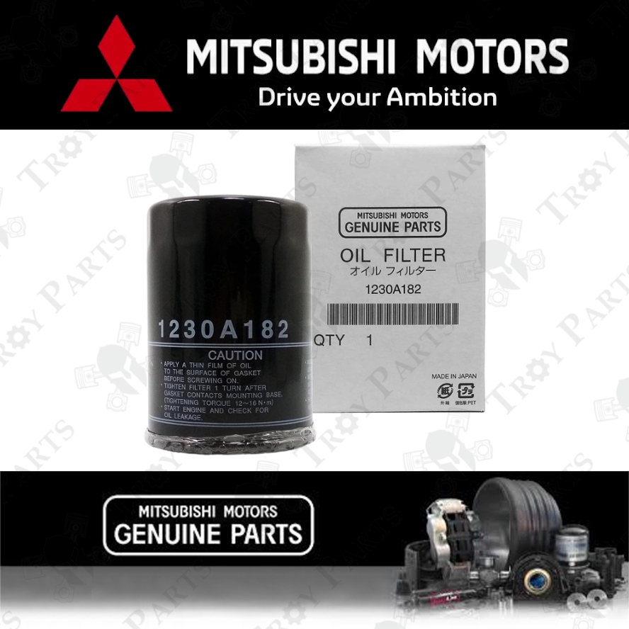 Original Mitsubishi Diesel Oil Filter for Triton VGT 2016 (1230A182 ...