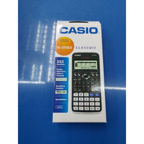 CASIO fx-570EX CLASSWIZ Scientific Calculator | Shopee Malaysia