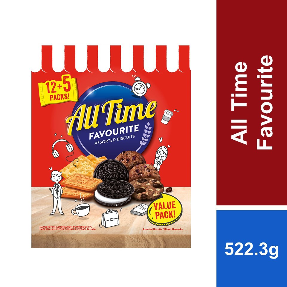 All Time Assorted Multipack 522.3g | Shopee Malaysia