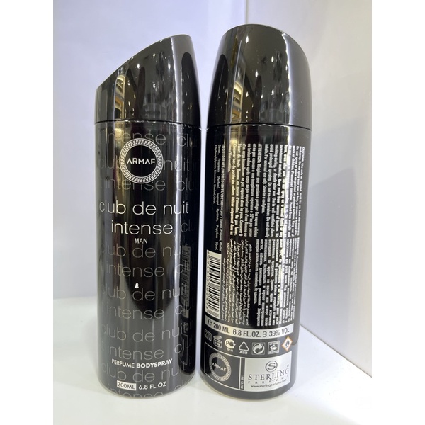 ARMAF CLUB DE NUIT INTENSE MAN BODY SPRAY 200ML | Shopee Malaysia