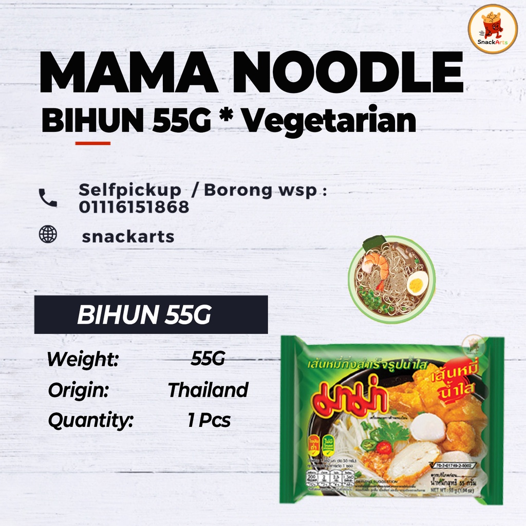 MAMA MEE INSTANT NOODLES ~ THAILAND MAMA MEE ( 4 Flavour ) | Shopee ...