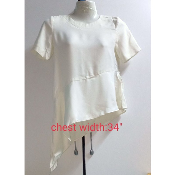 ladies White blouse | Shopee Malaysia