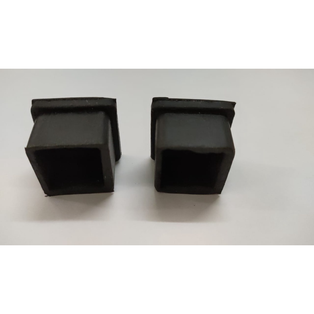 PELAPIK/ALAS/TAPAK/CAP GETAH UNTUK BESI 4pcs (SQUARE SAIS 1" DALAM ...