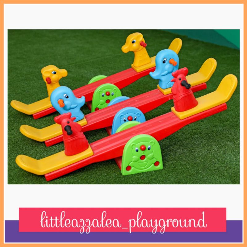 Jongkang Jongket Kids Seesaw Animal Design | Shopee Malaysia