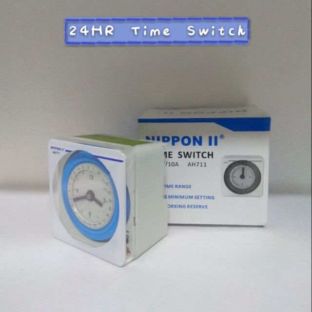 Timer NIPPON II 24HR Time Switch AH711 | Shopee Malaysia