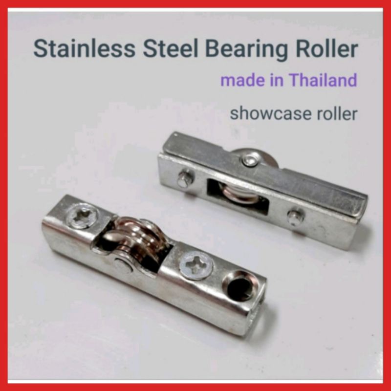 Showcase Roller Aluminium Door Sliding Roller Cabinet Door Roller Roda ...