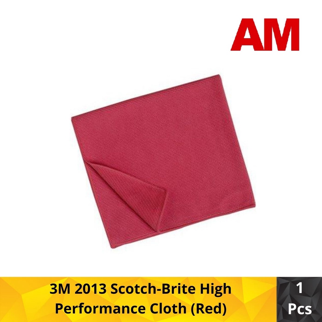 3M 2013 Scotch-Brite High Performance Cloth (Red) | Shopee Malaysia