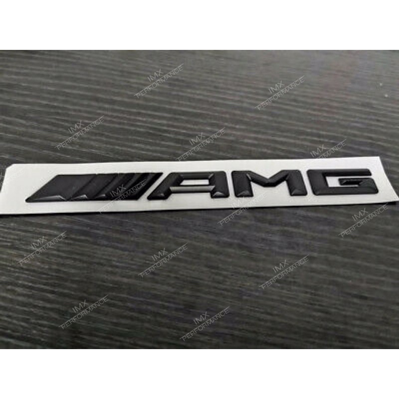MERCEDES BENZ BOOT LOGO AMG COLOR BLACK | Shopee Malaysia