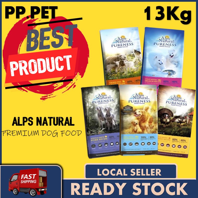 ALPS NATURAL 13KG- dog food / Premium Quality Kibbles / cold water ...
