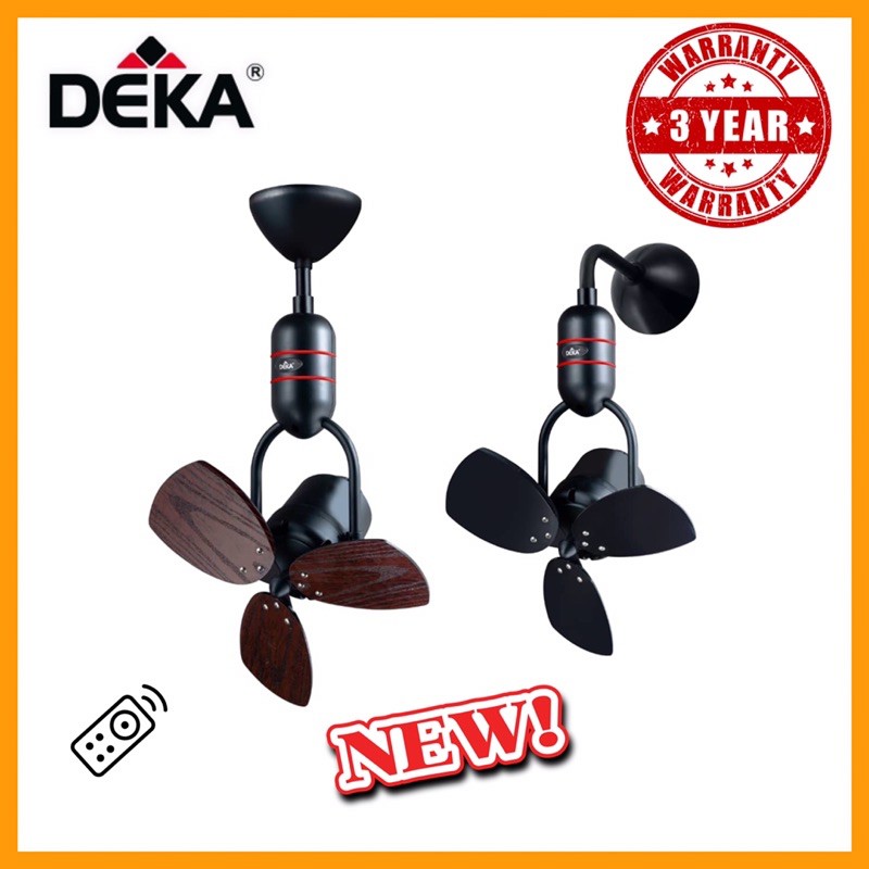 DEKA [NEW MODEL 2021] MS16DC MOTOR WALL/CEILING FAN WITH REMOTE CONTROL ...