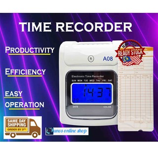 punch card machine - Prices and Promotions - Jul 2022 | Shopee Malaysia