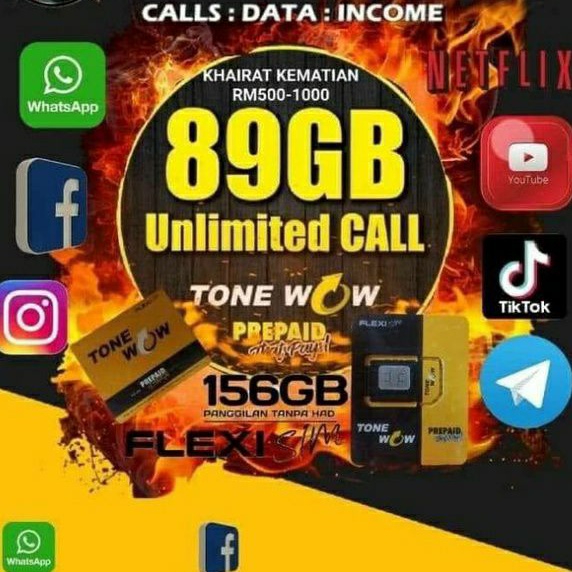 Tone Wow SIM card -Digi | Shopee Malaysia