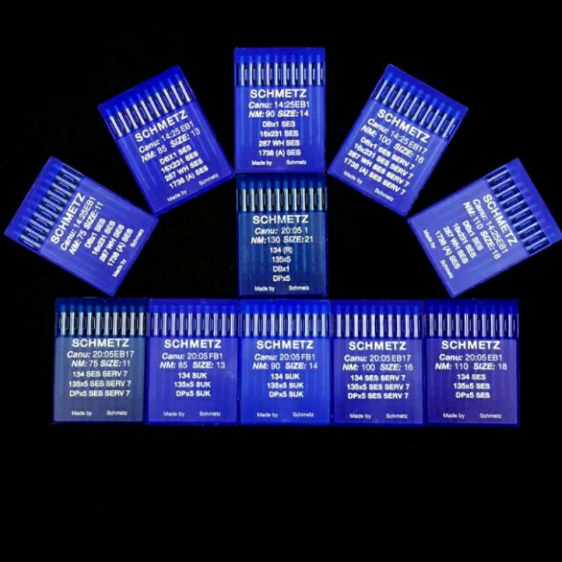 Original Schmetz Industrial Sewing Machine Needles / Jarum Mesin Industri*DC/DP/DB | Shopee Malaysia