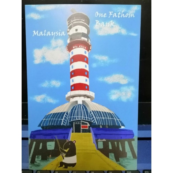 One Fathom Lighthouse Malaysia Postcard | Shopee Malaysia