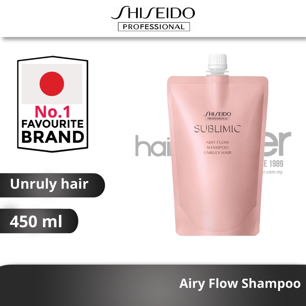 SHISEIDO PROFESSIONAL SMC Airy Flow Shampoo (for unruly hair) | Anti ...