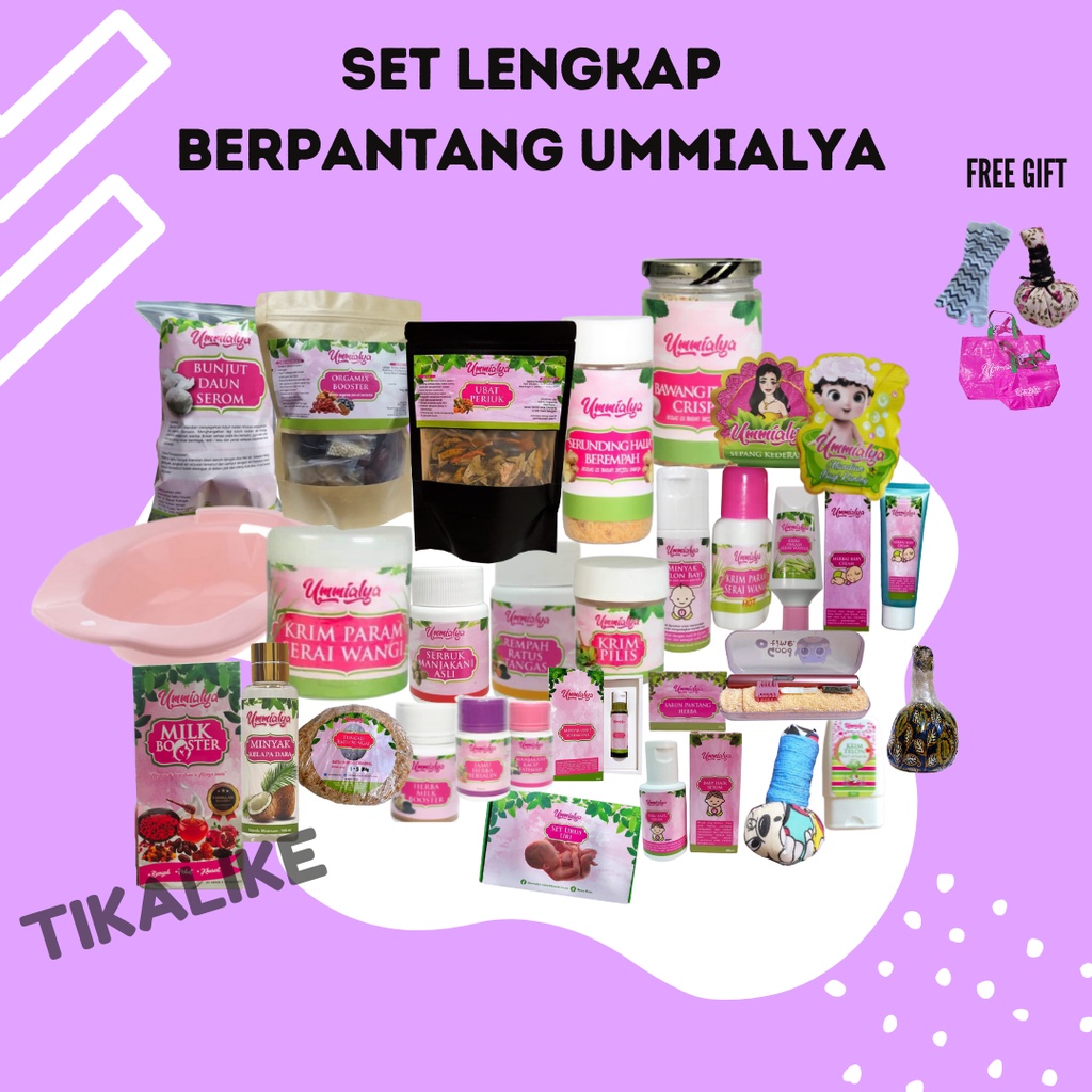 SET BERPANTANG LENGKAP UMMIALYA / KRIM PILIS / KRIM PILIS UMMIALYA ...