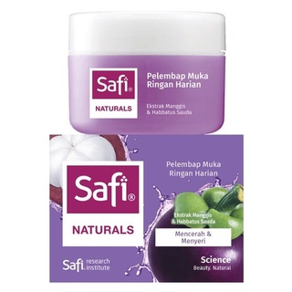Safi Natural Krim Pelembap Muka Dengan Aloe Vera / Gamat / Manggis 50g ...