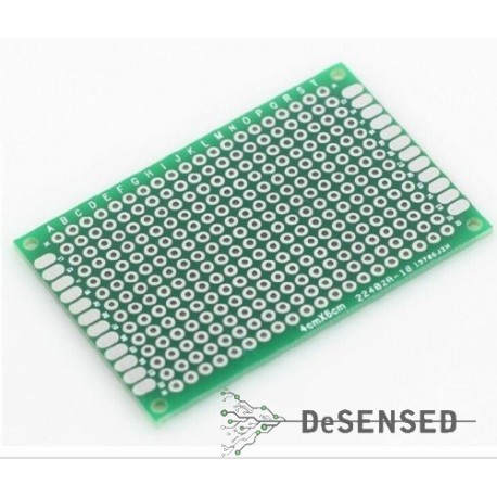 5*7CM Double-Side Copper Prototype PCB Universal Board Breadboard Plate ...