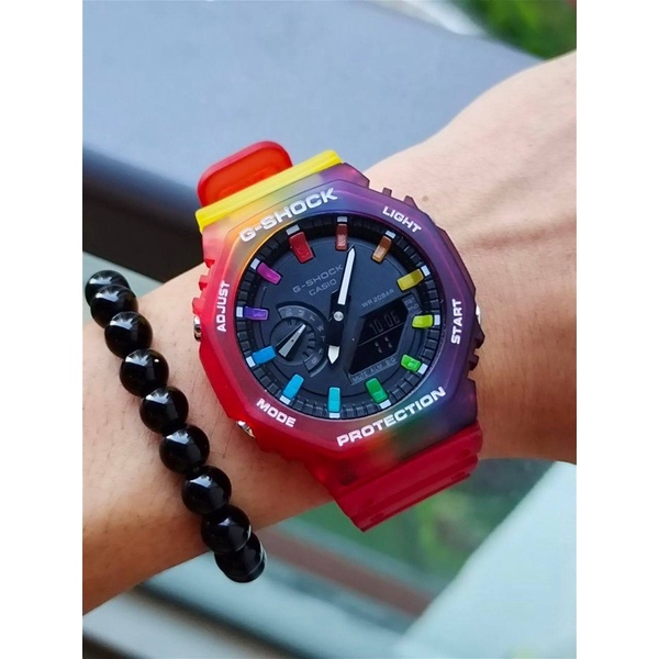 [GA2100] G-Shock TMJ Jelly RASTA | Shopee Malaysia