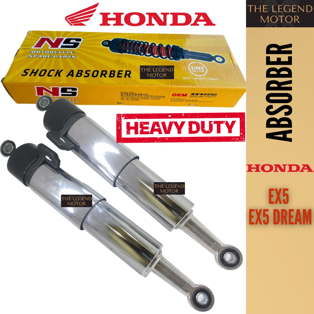 HONDA EX5 DREAM HIPOWER HP REAR SHOCK ABSORBER ABSOBER ASORBER ASOBER ...