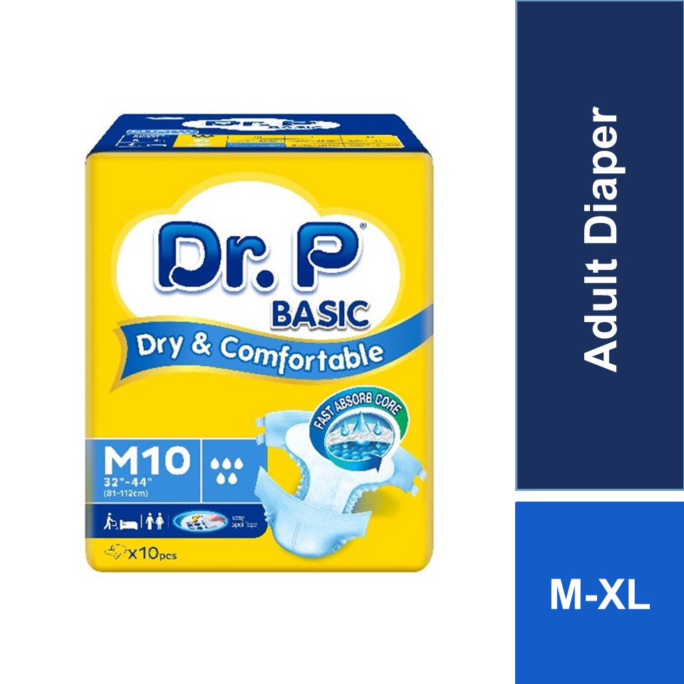 Dr.P by TENA (Basic) M10/L8/XL8 | Shopee Malaysia