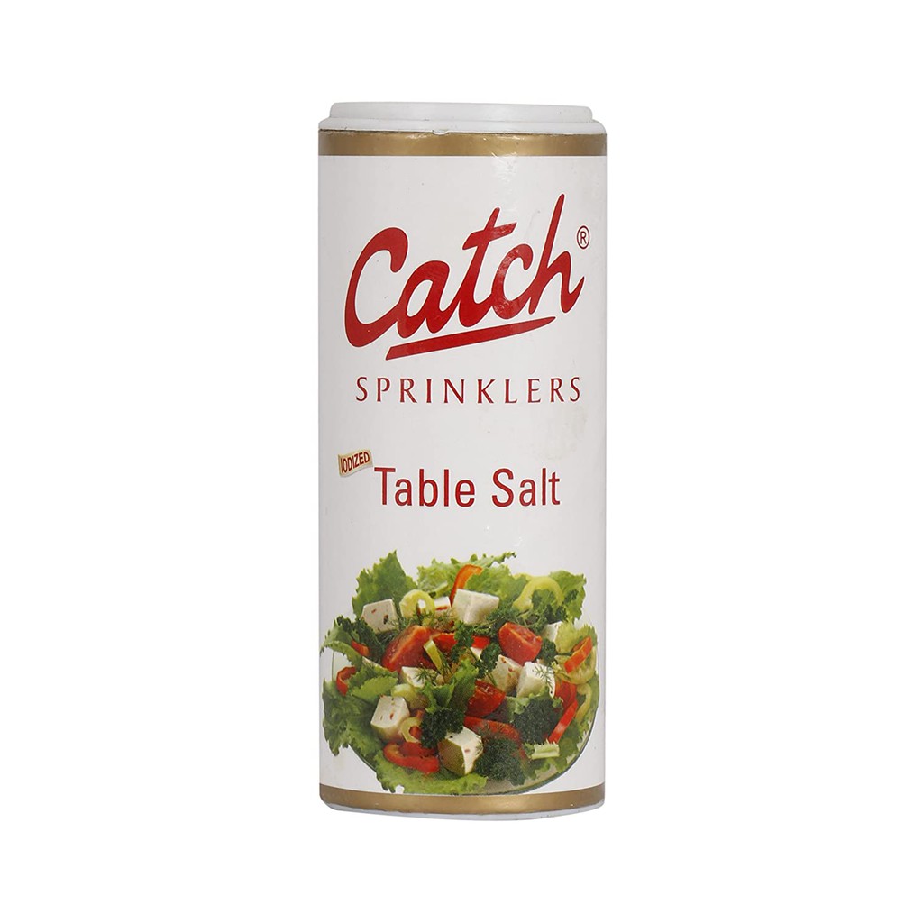 Catch Sprinklers - Iodised Table Salt, 100g Bottle | Shopee Malaysia
