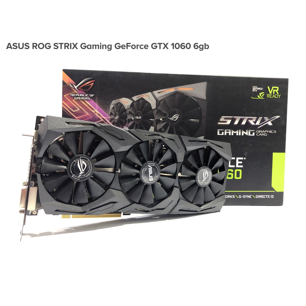 (USED) ASUS GeForce GTX 1060 OC 6gb / GTX 1070 ti 8gb / RX VEGA 64 8gb ...