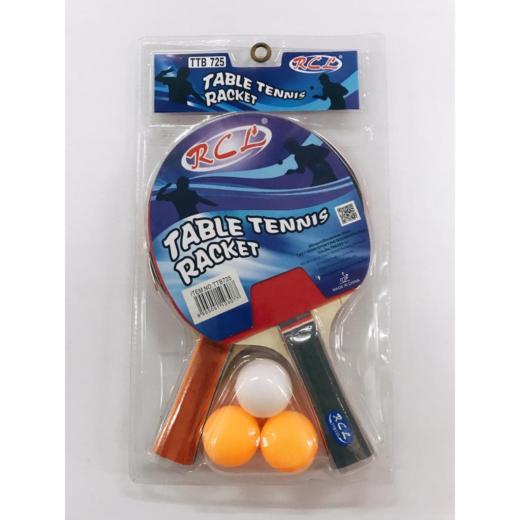 RCL Table Tennis Racket (TTB 735)/Set Ping Pong/Raket PingPong Beserta ...