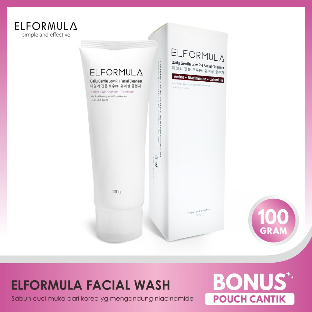 Elformula Low Ph Facial Wash Soap Facial Wash - El Formula Elformula ...