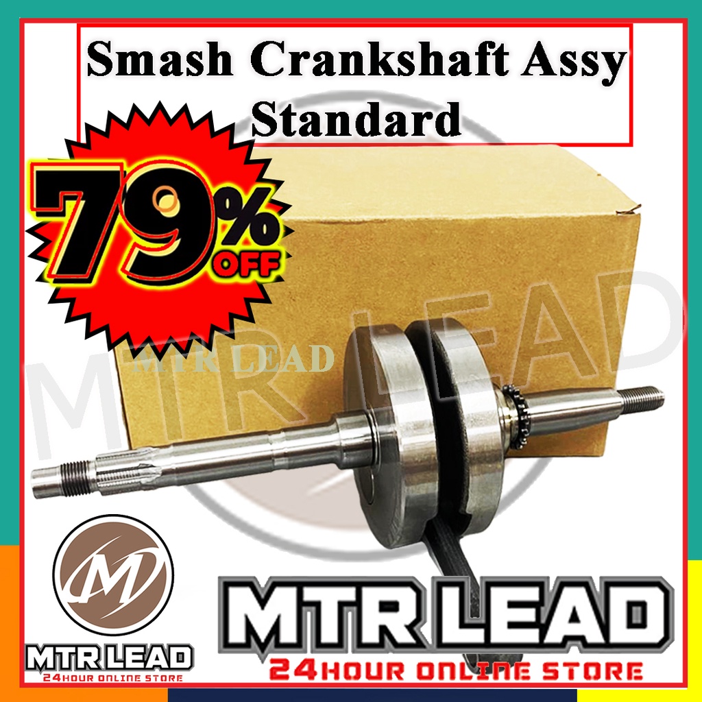 Suzuki Smash Crankshaft Assy (STD) Smash 110 Smash Crank Shaft Gransap ...