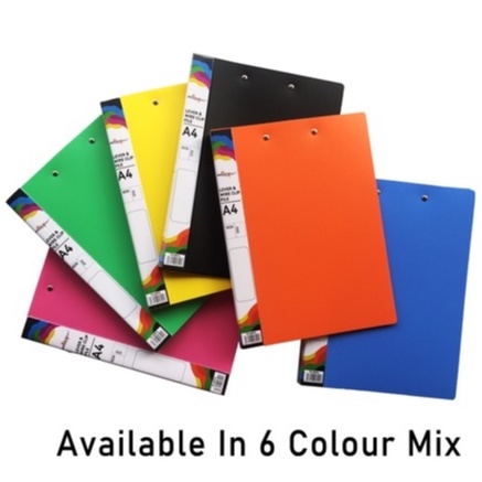 TWIN STAR A4 SIZE COLOUR DOCUMENT FILE/LEVER FILE (6PCS SET) | Shopee ...