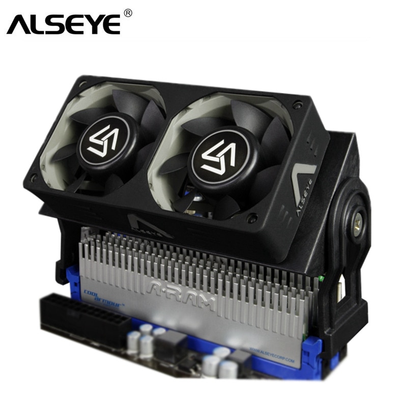 Preorder ram cooler pc fan ddr memory cooler with dual 60mm fan pwm ...