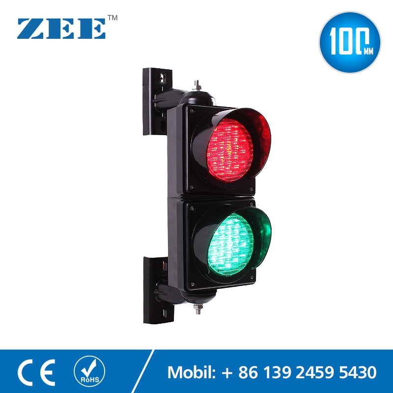 4 inches 100mm LED Traffic Light Lamp Red Green Traffic Signal Light ...