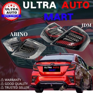 NEW MODEL DRAGON SCALE DESIGN PERODUA BEZZA TAIL LAMP LIGHT BAR RUNNING ...