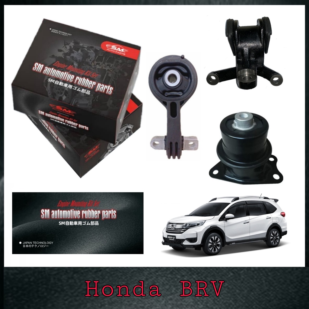 SM Engine Mounting Set - Honda BRV ( 1+1Year Warranty ) BR-V | Shopee ...