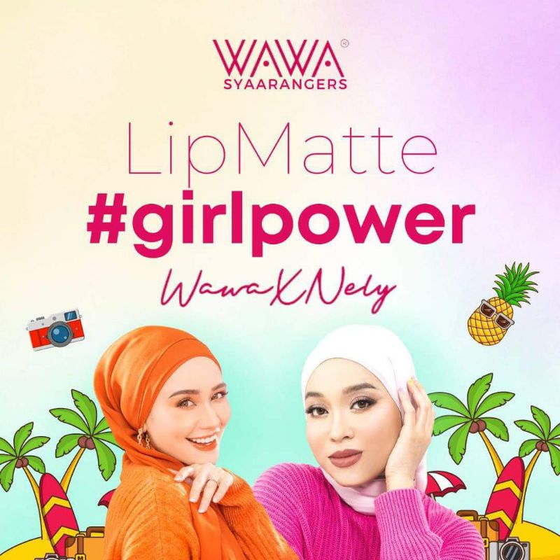 WAWA LIPMATTE x NELLY | WAWA COSMETICS | GIRL POWER | VIRAL LIPMATTE ...
