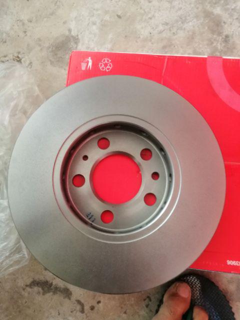 GENUINE BREMBO FRONT BRAKE DISC ROTOR VW POLO 1.6 MPI POLO SEDAN 1.6 ...