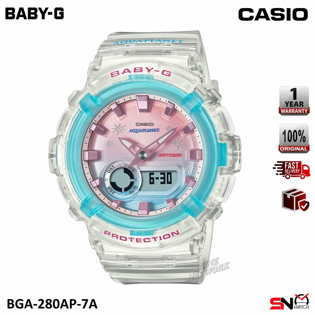 Casio Baby-G BGA-280AP Love The Sea And The Earth 2022 Aqua Planet ...