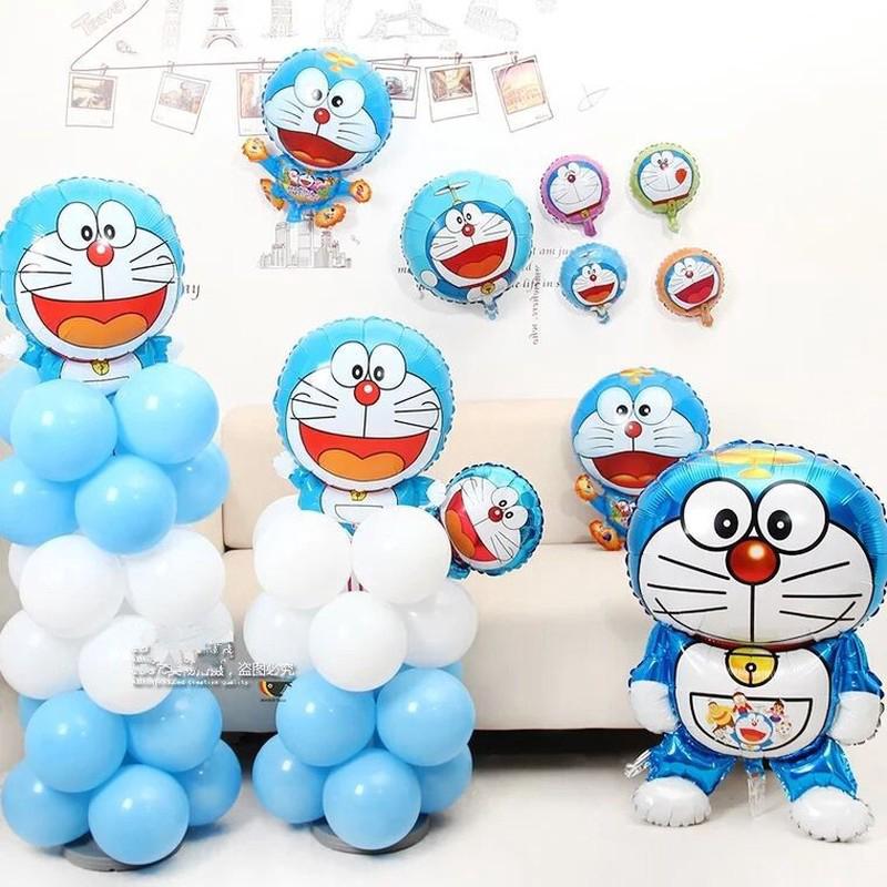 Doraemon theme Balloon 105*66CM Kids Birthday Party Foil Balloons Best ...