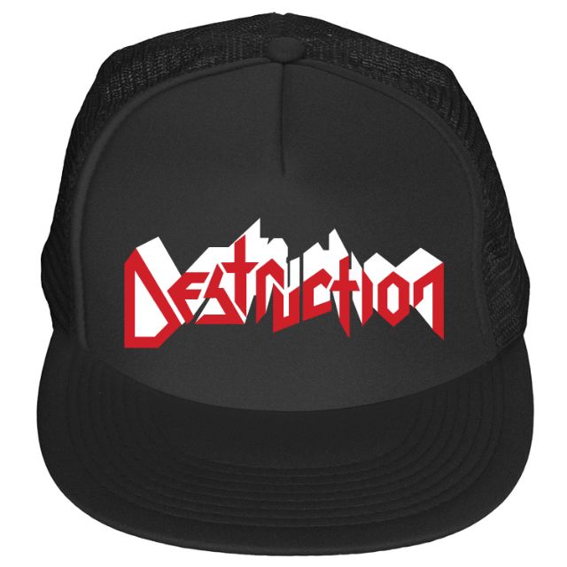 Destruction Logo Trucker Cap | Shopee Malaysia