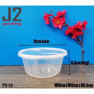 Microwave Round Food Container With Lid / Bekas Bubur / Bekas Taufu-fah ...