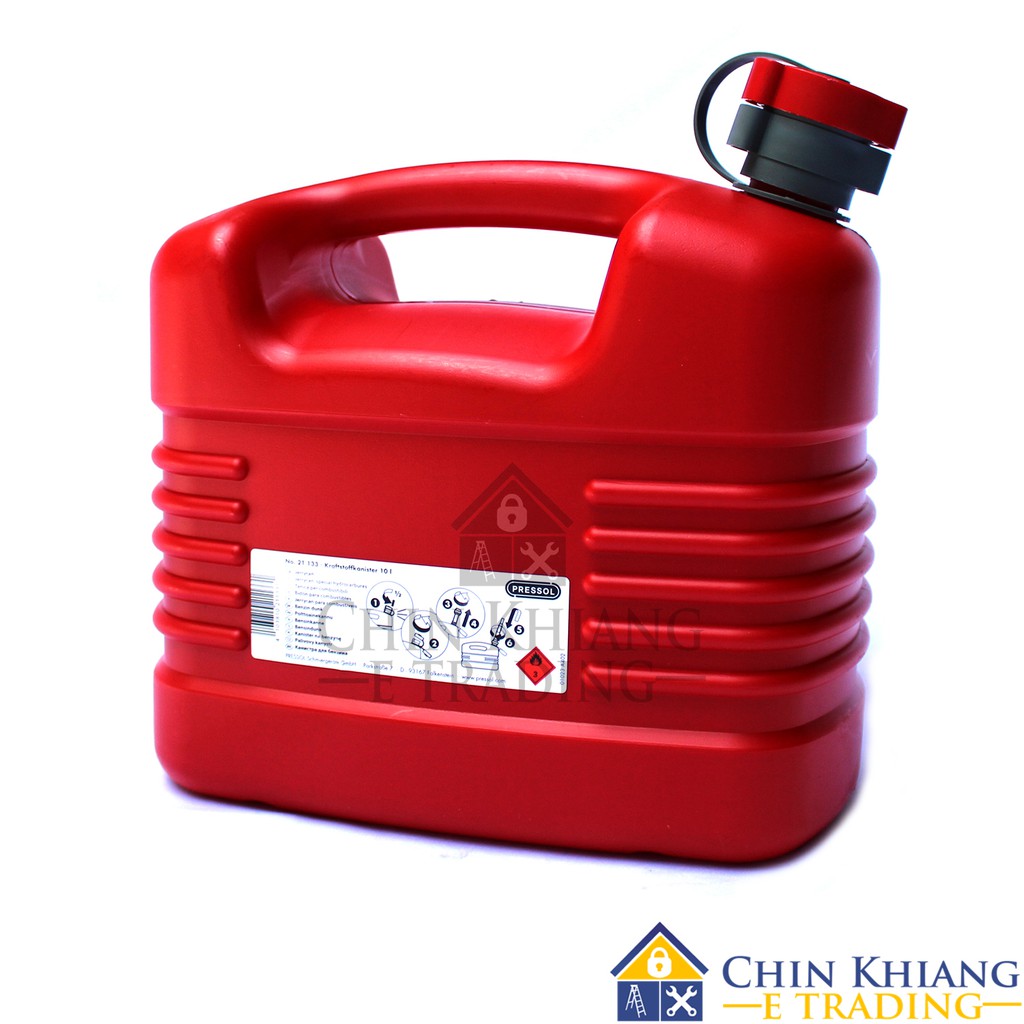 Pressol Polyethylene Water Tank Fuel Container with Spout 10L or 20L ...