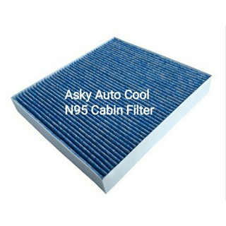 N95 Cabin Filter For Hyundai Sonata YF , Santa Fe / Kia K5 | Shopee ...