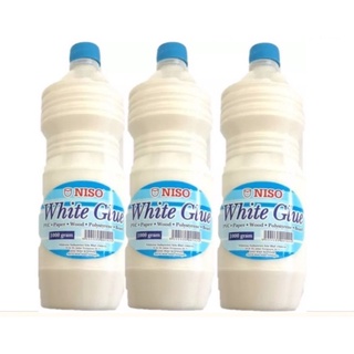 Niso 1000ml Adhesive Latex Glue / 1000ml White Glue /Gam Putih /Gam ...