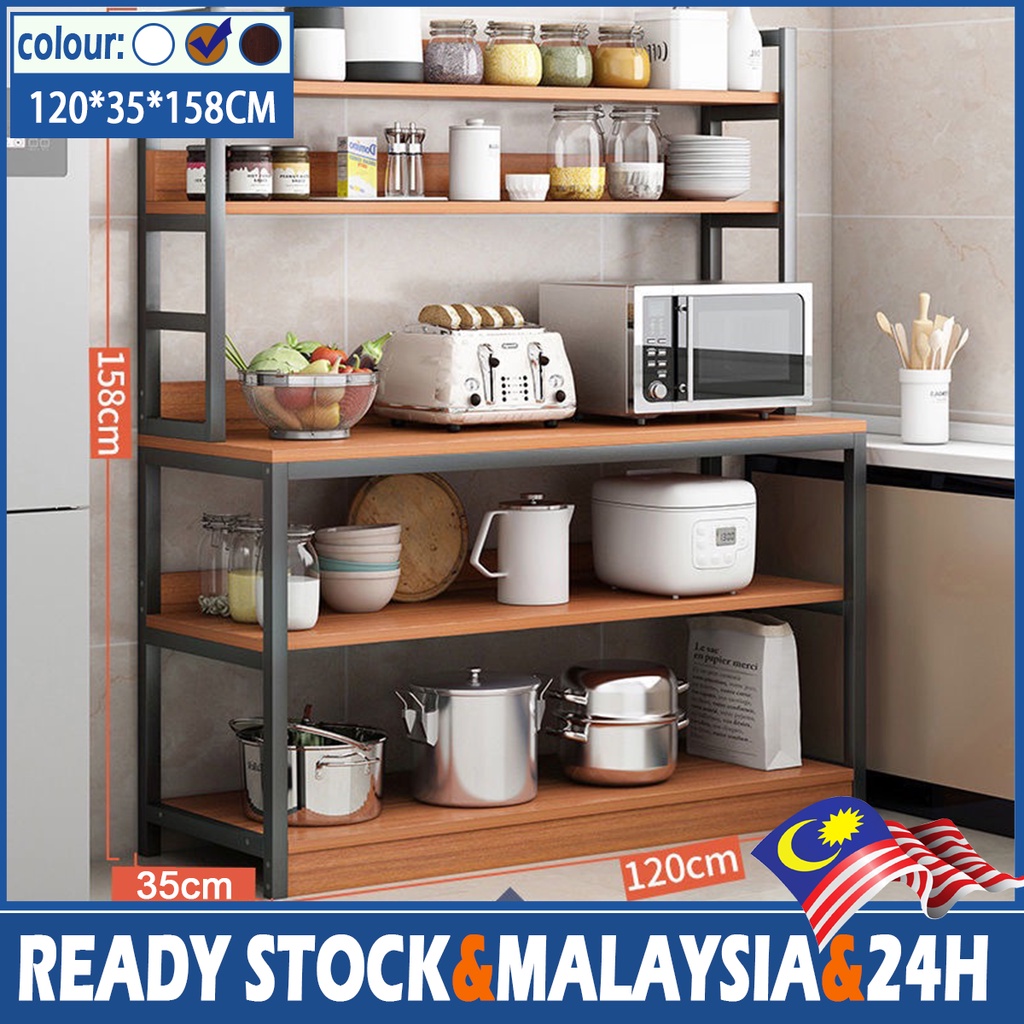 Kabinet Dapur Gantung Kitchen Cabinet Meja makan dapur Rack Rak Storage ...