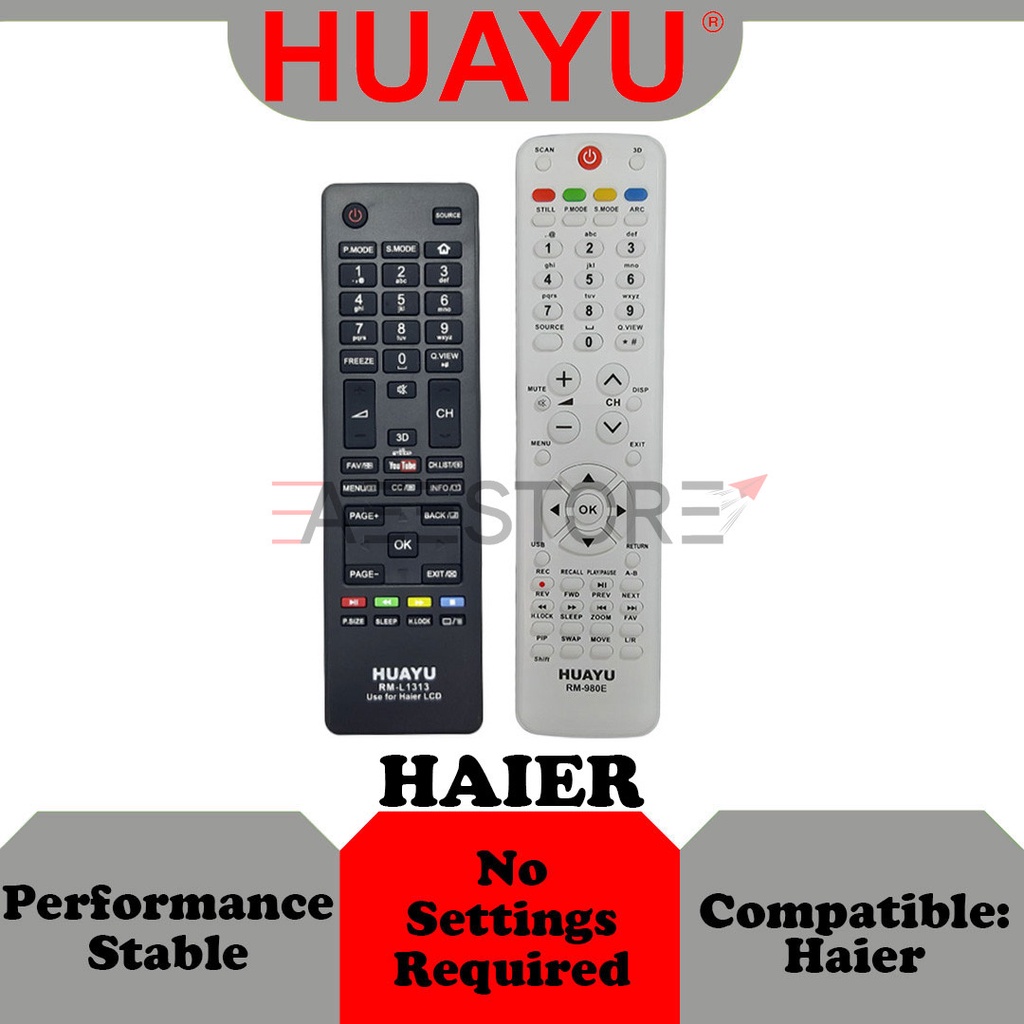(Compatible: Haier ) Huayu Universal / Multi LCD / LED TV / Television ...